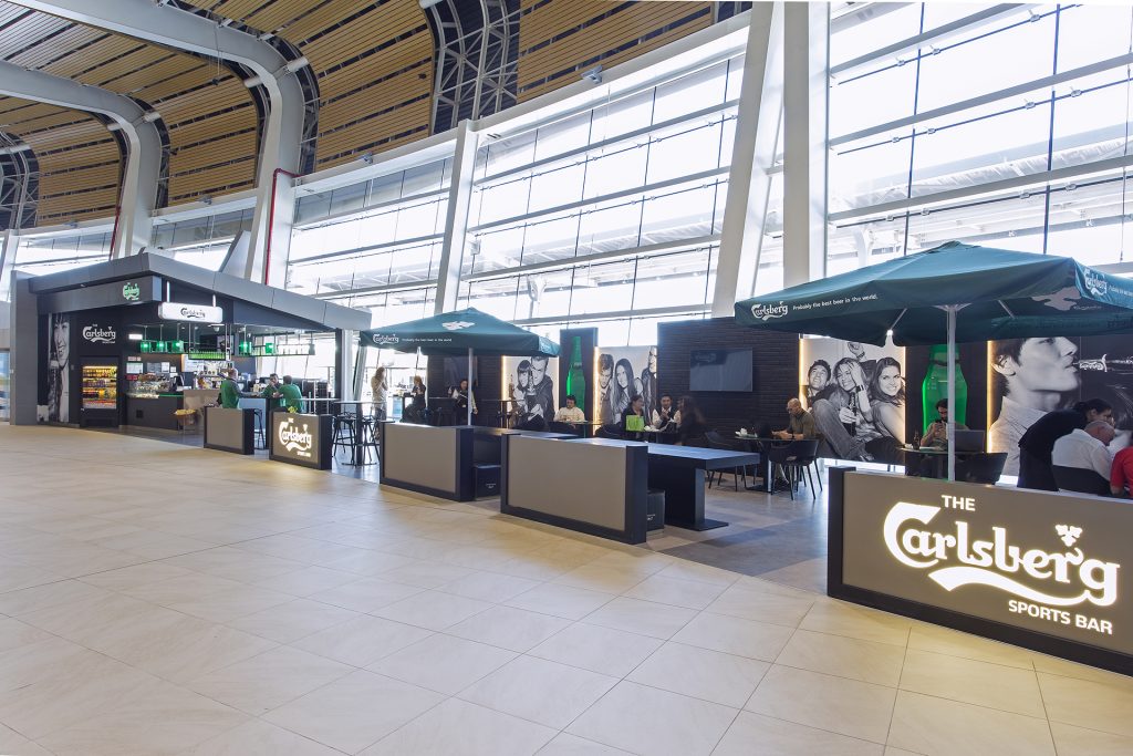 Carlsberg Sport Bar – Mão Livre Design
